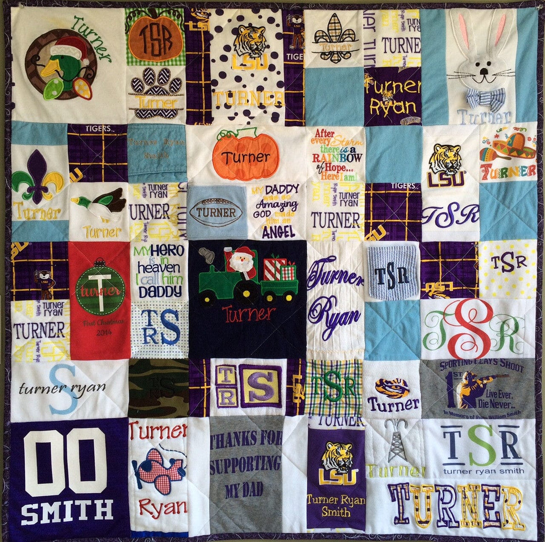 Mini Memory Clothes Quilt 36x36 - Early Access Available Now