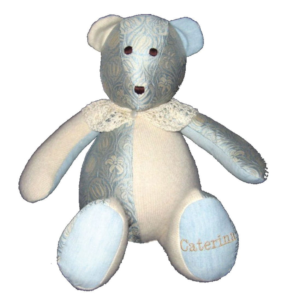 Bereavement Bear, personalized Memory Bear – The Patchwork Bear